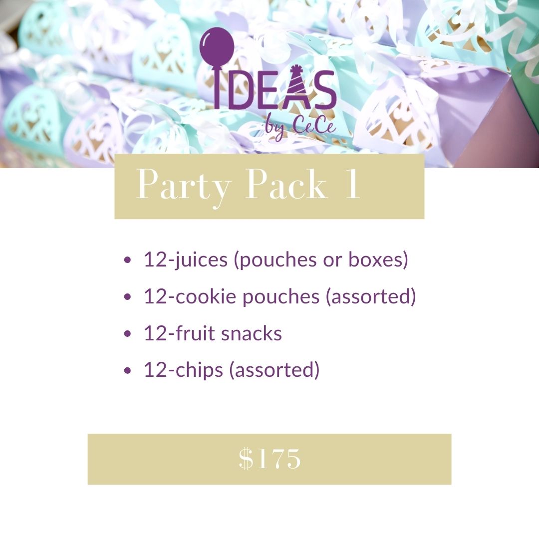Party Pack #1 – Ideas by CeCe LLC